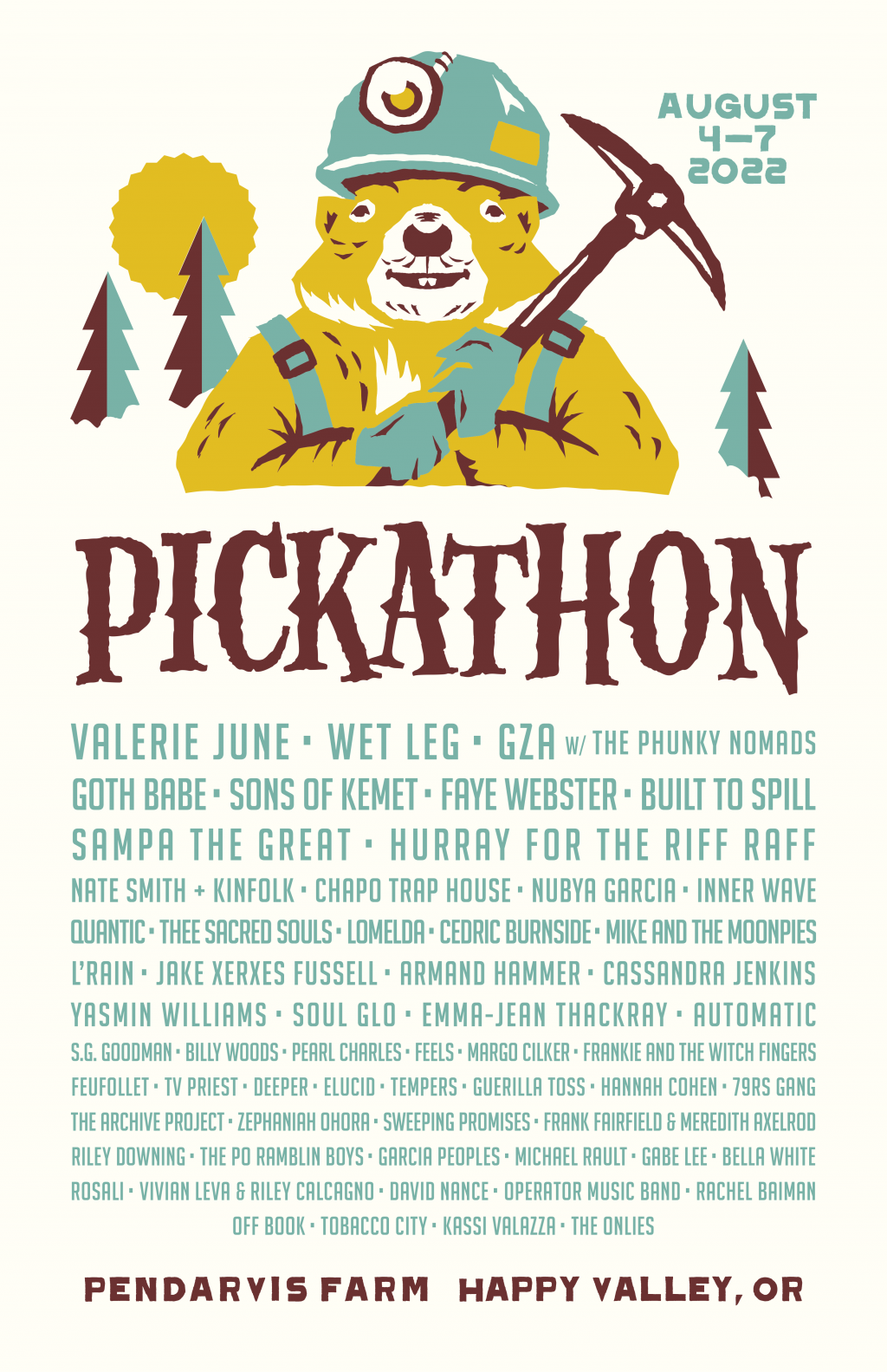 Pickathon Music Festival Adds GZA & Wetleg To Lineup Feat. Built To ...
